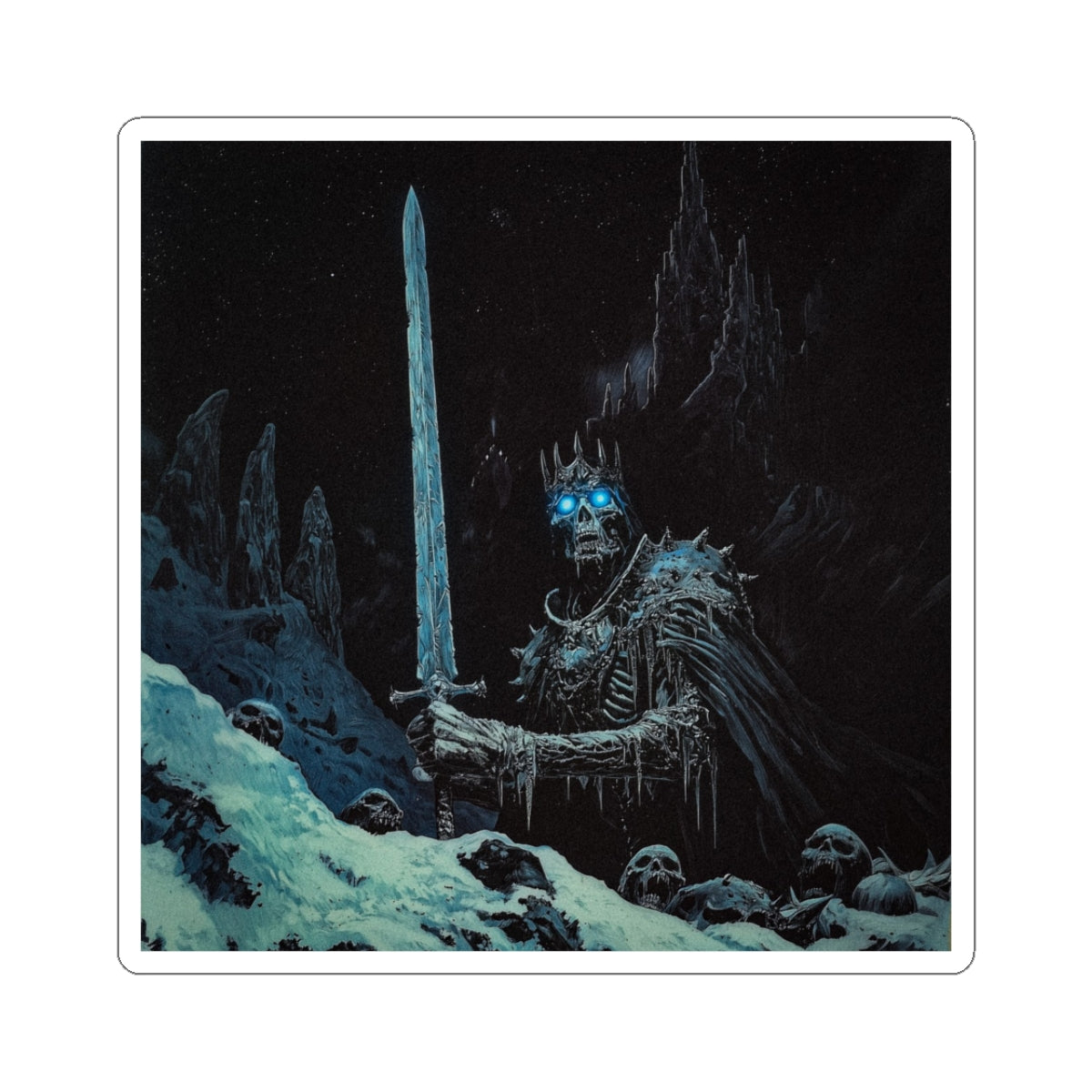 Fearsome Wight Sticker – The Uncharted Lands